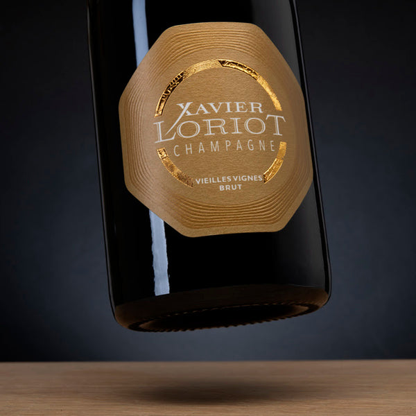 Une Bouteille Champagne Loriot Vieille Vigne