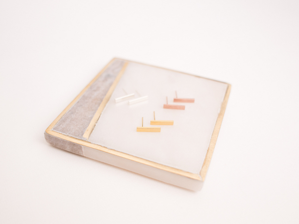 Boucles d'oreille Barre Minimalistes